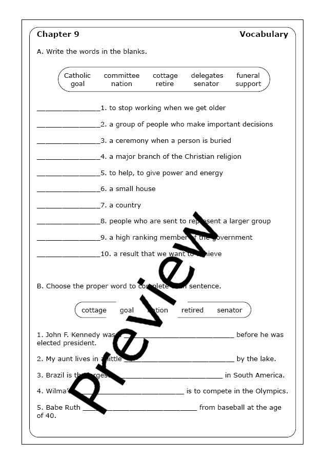 Gare Thompson "Who Was Eleanor Roosevelt?" worksheets | Made By Teachers
