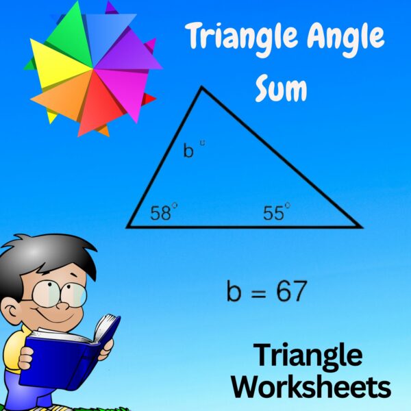 Triangle Angle Sum - Triangle Worksheets | Made By Teachers