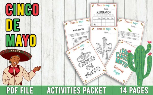 Cinco de Mayo Fun Activities | Made By Teachers