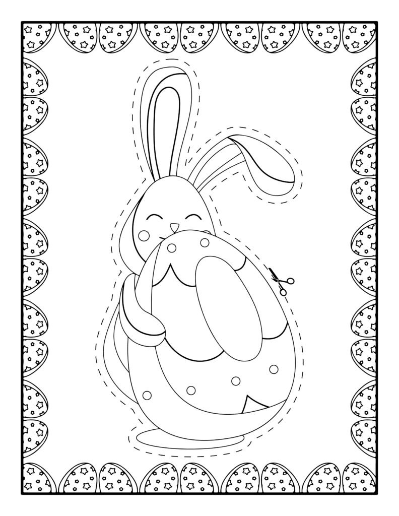 Easter color and cut your way to a happy holiday | Made By Teachers