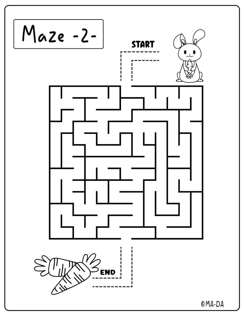 Easter Mazes For Toddlers | Made By Teachers