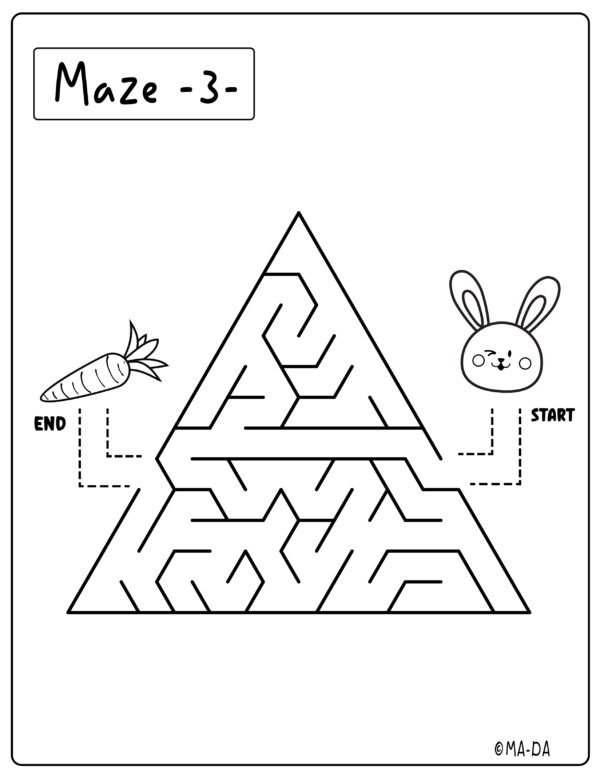 Easter Mazes For Toddlers | Made By Teachers