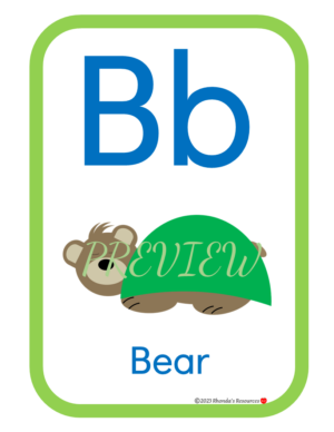 Alphabet Posters Room Décor | Made By Teachers