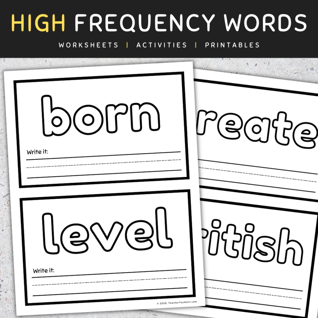 Sight Words Playdough Mat- Fry's 10th 100, Sight Words Practice ...