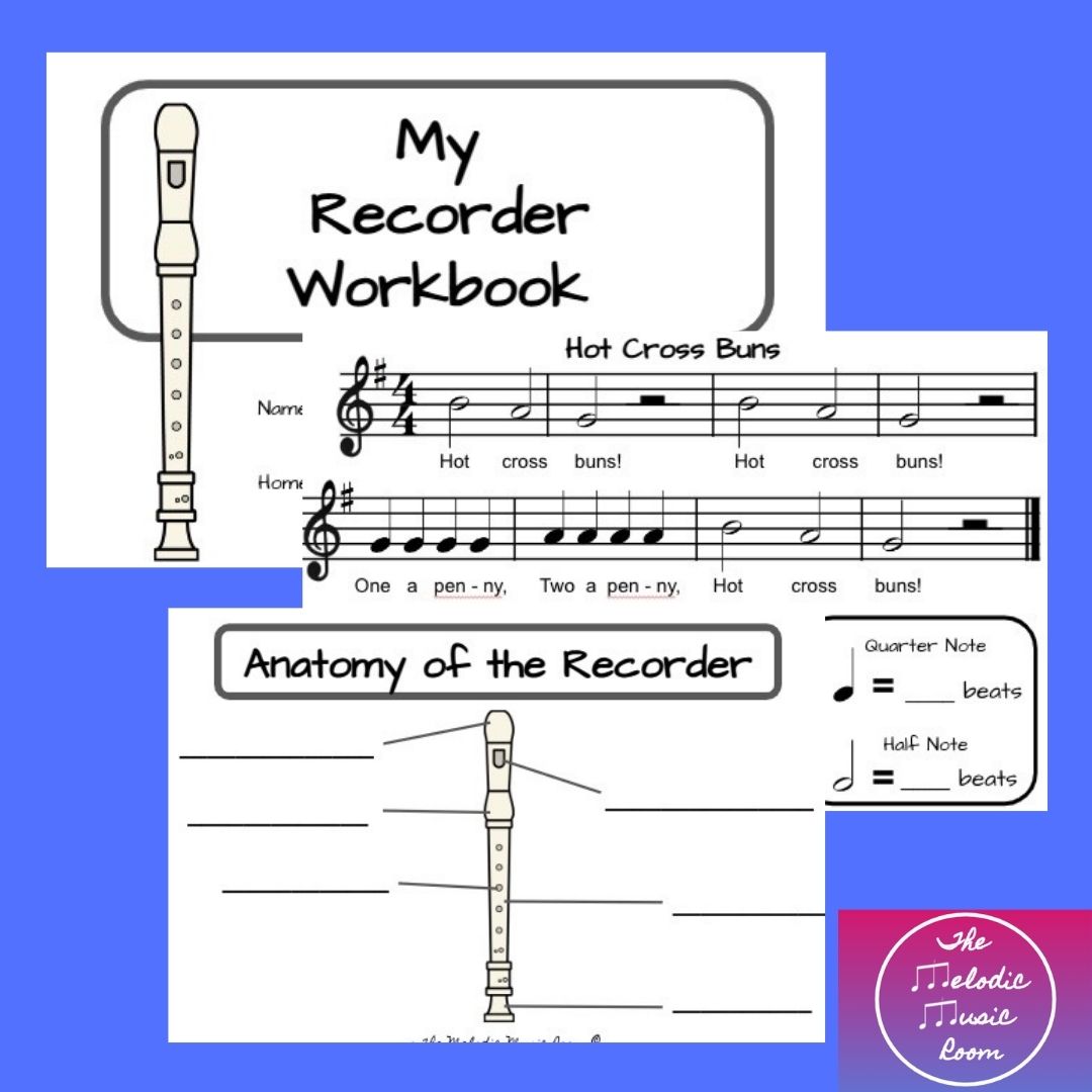 Recorder Workbook | Made By Teachers