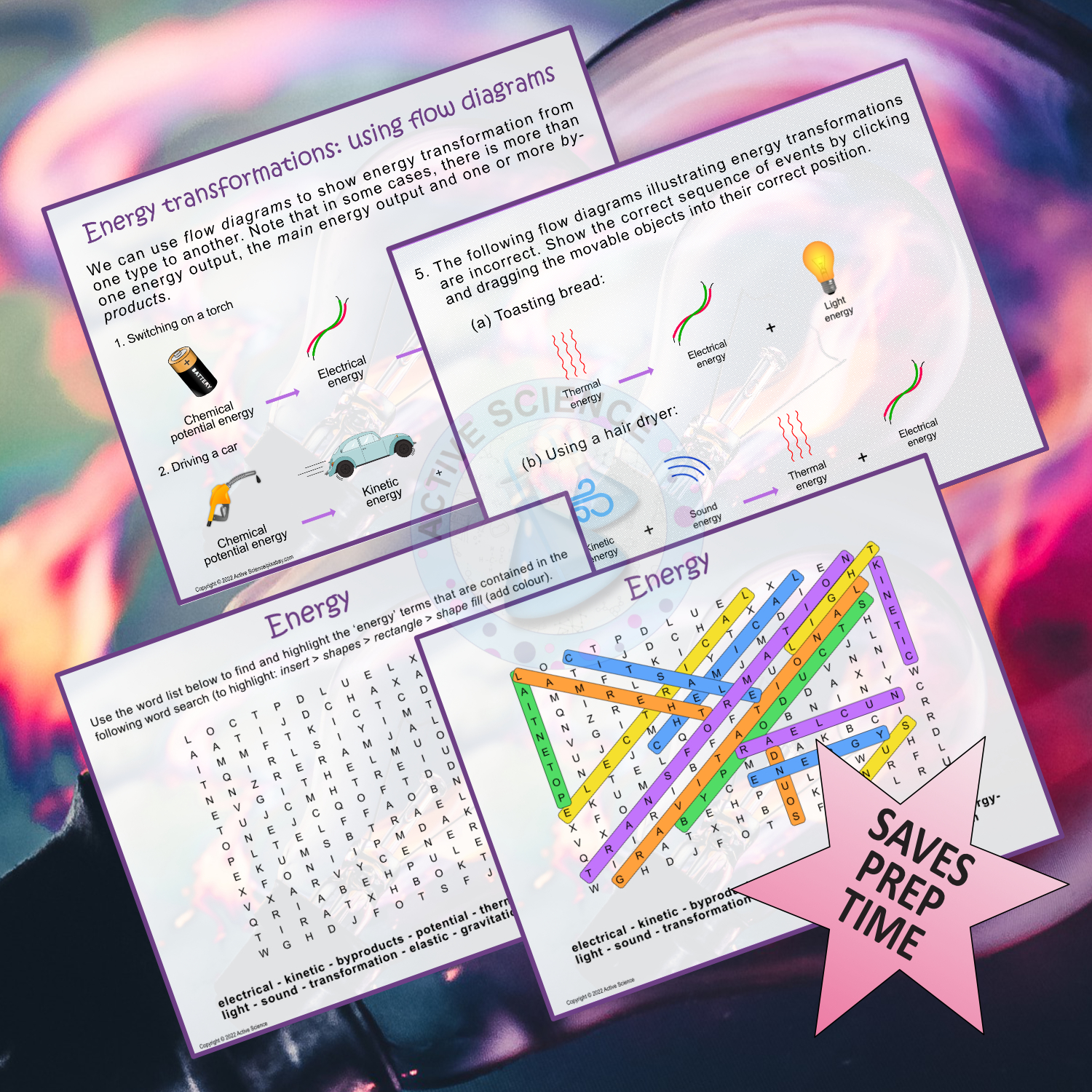 Energy and Energy Transformations (PDF presentation and PowerPoint ...