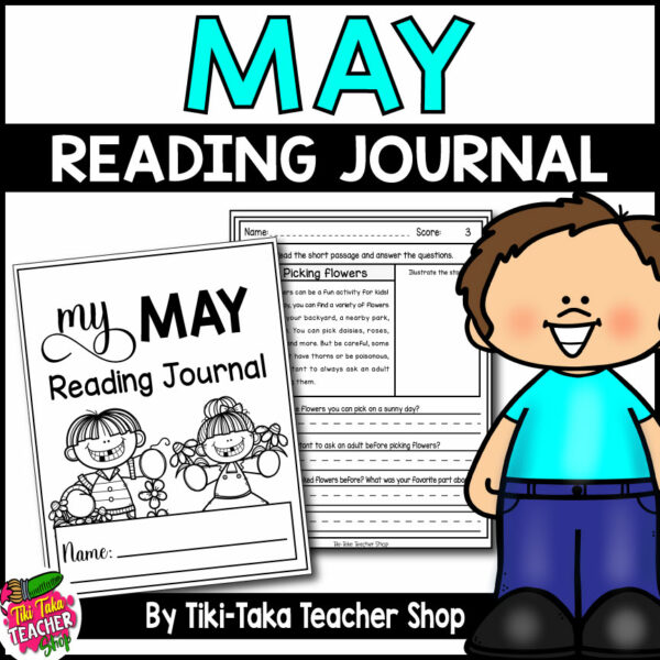 May Reading Journal - May Reading Comprehension Passages | Made By Teachers