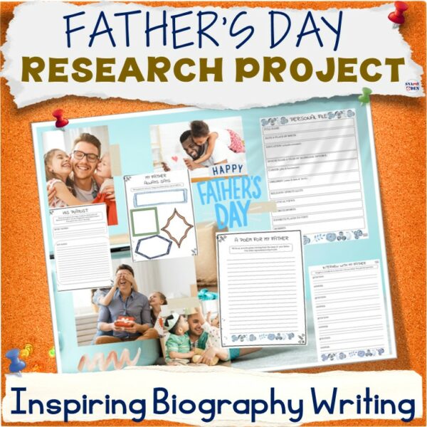 Father's Day Research Project - Biography, Creative Writing - Print and ...