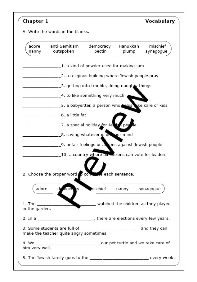Ann Abramson "Who Was Anne Frank?" worksheets | Made By Teachers