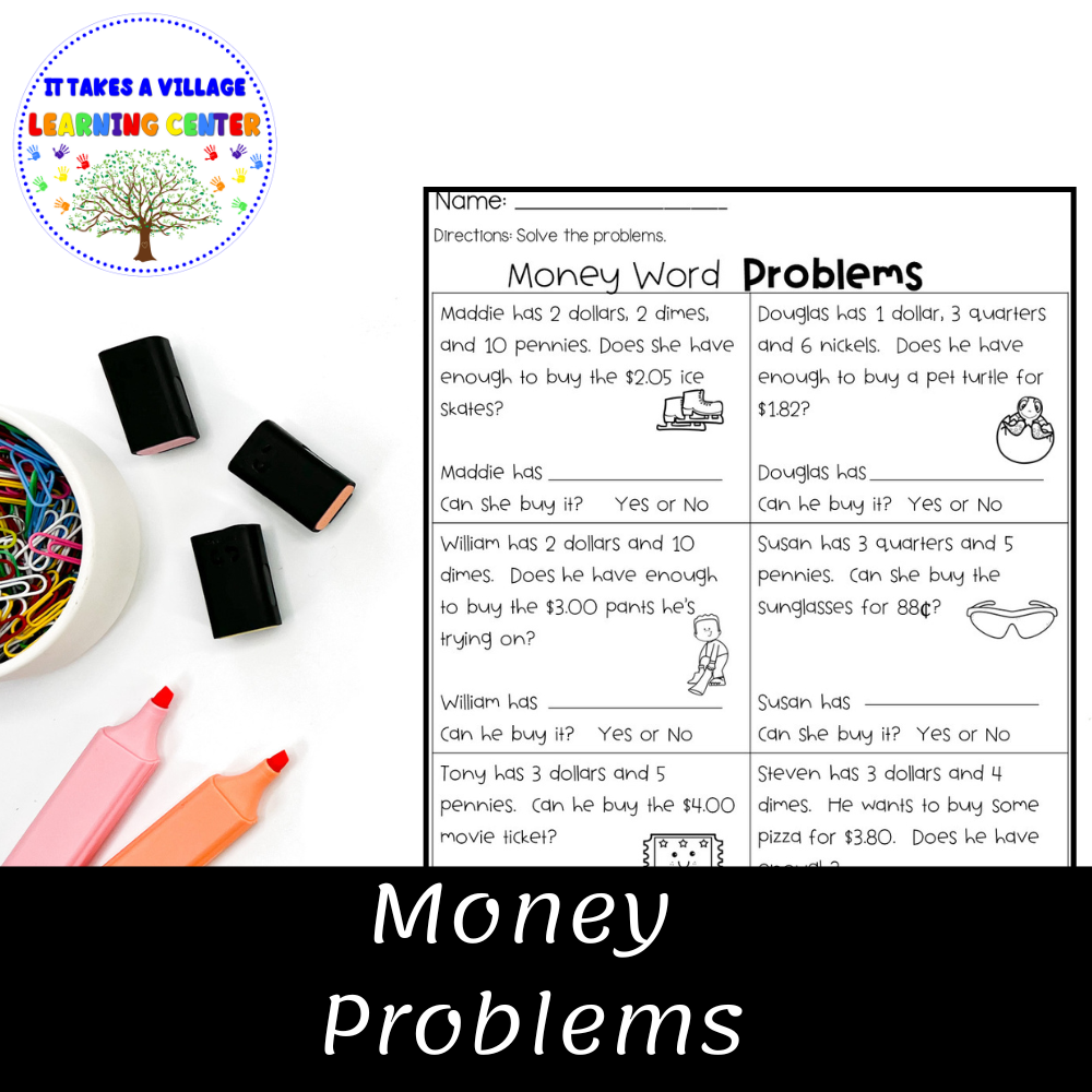 Money Worksheet Printable | Made By Teachers