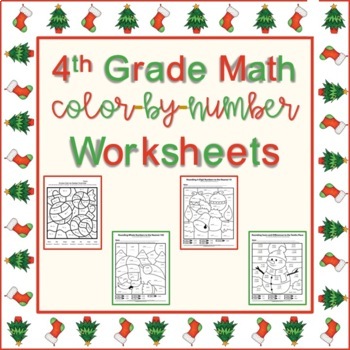 Christmas Math Worksheets 4th Grade | Made By Teachers