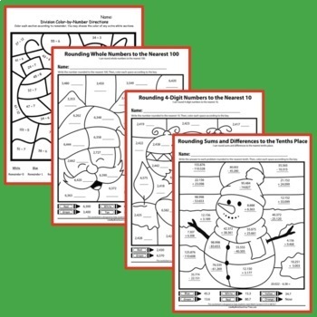 Christmas Math Worksheets 4th Grade | Made By Teachers