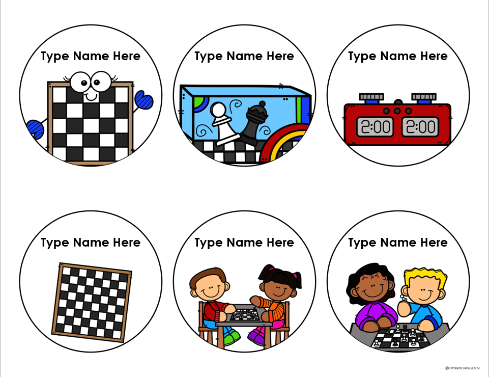 After School Chess Club Team Door Display Bulletin Board Decoration ...