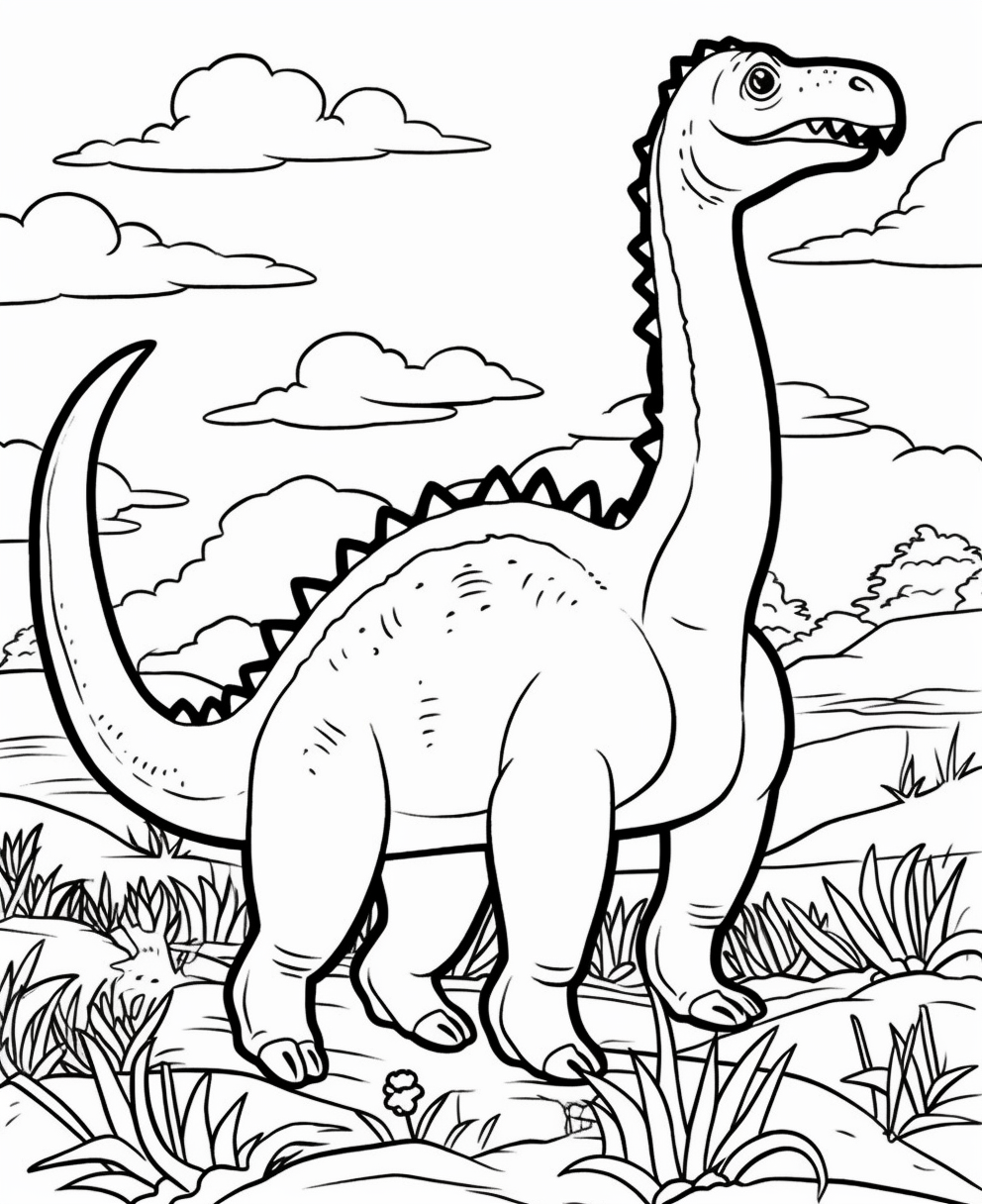 Dinosaur Coloring Book Vol 1 | Made By Teachers
