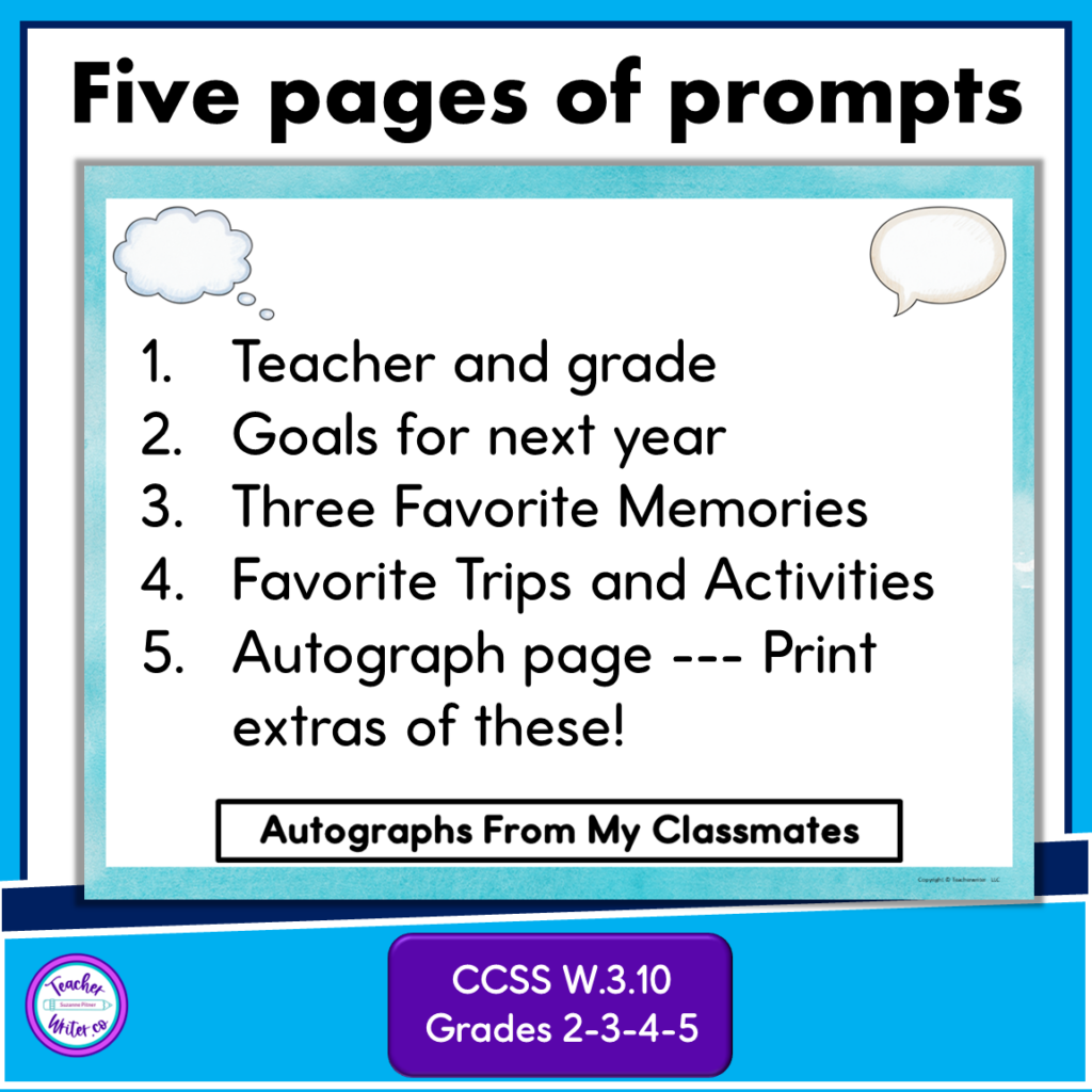 End of Year School Memories Flipbook | Teacher Appreciation | FREE ...