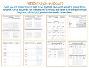 Solids and Nets - Guided Notes, Presentation, and INB Activities | Made ...