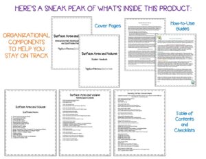 Surface Area and Volume - Guided Notes, Presentation, and INB ...