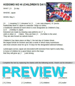 JAPANESE CHILDREN'S DAY QUIZ | Made By Teachers