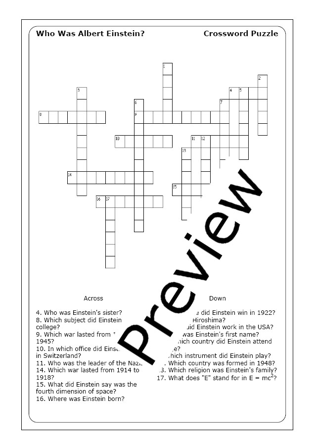 Jess Brallier "Who Was Albert Einstein?" worksheets | Made By Teachers