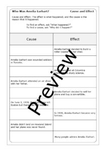 Kate Boehm Jerome "Who Was Amelia Earhart?" worksheets | Made By Teachers