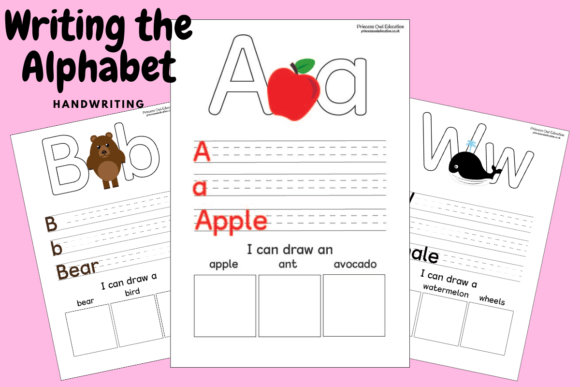 Alphabet handwriting | Made By Teachers