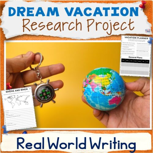 Dream Vacation Project - Print and Digital Real World Writing | Made By ...