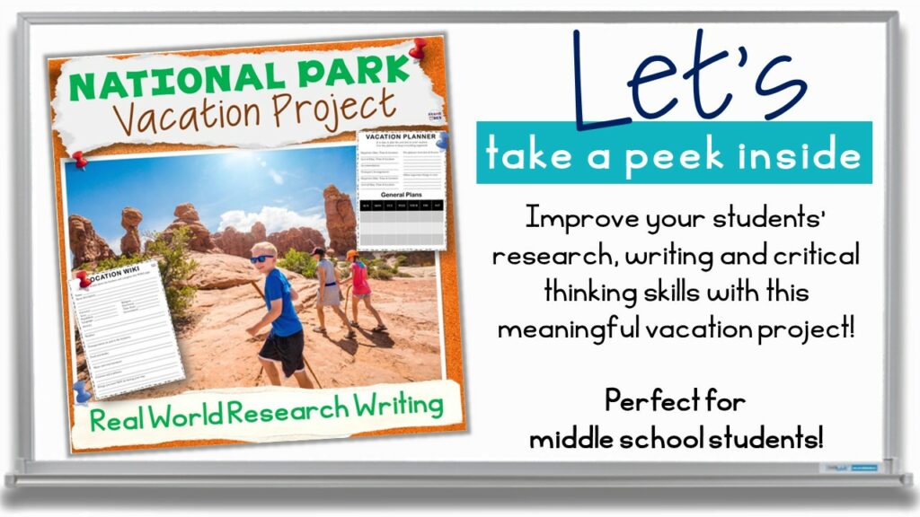 National Park Vacation Research Project - Print and Digital Real World ...
