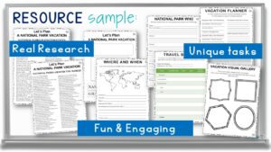 National Park Vacation Research Project - Print and Digital Real World ...