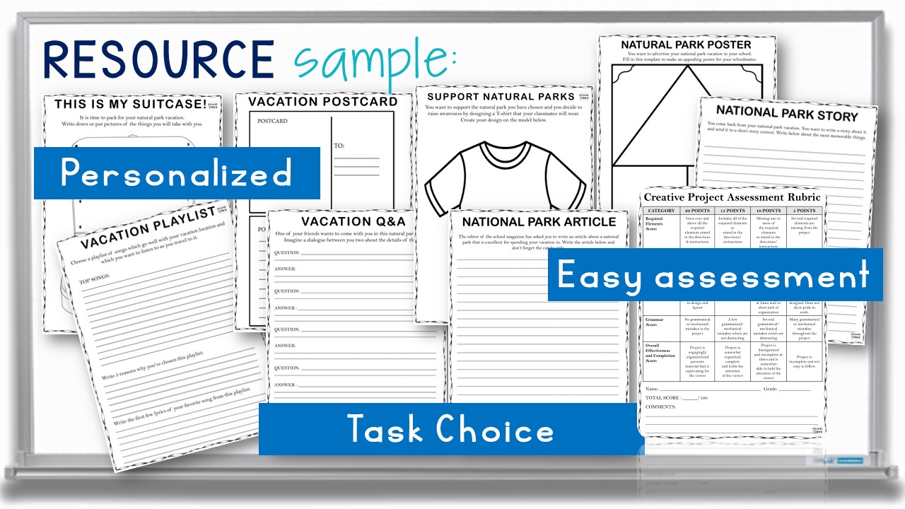 National Park Vacation Research Project - Print and Digital Real World ...