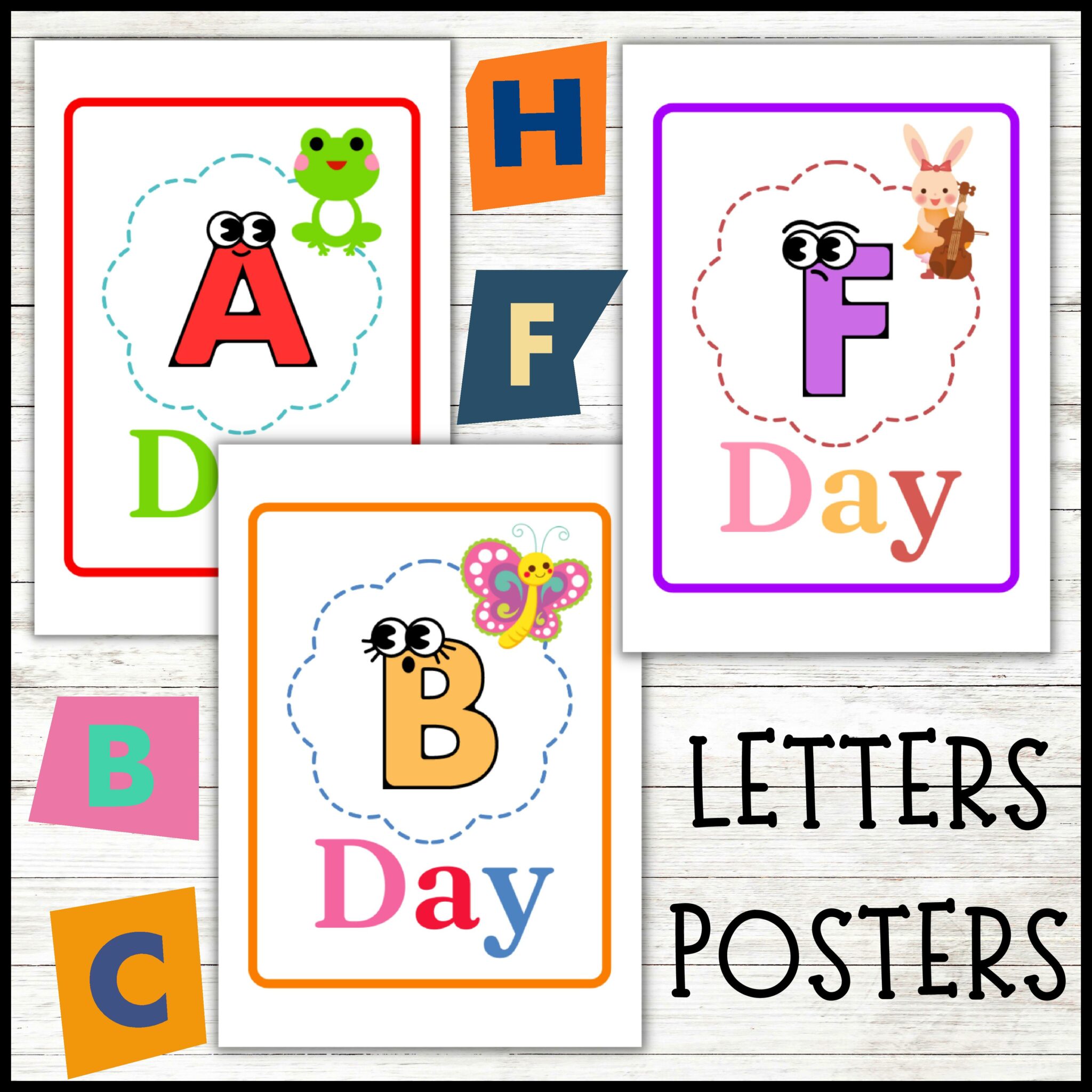 ABC Countdown Journal, Calendar, Posters, Crowns (End of School Year ...