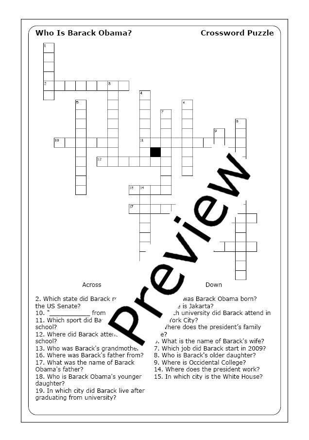 Roberta Edwards "Who Is Barack Obama?" worksheets | Made By Teachers