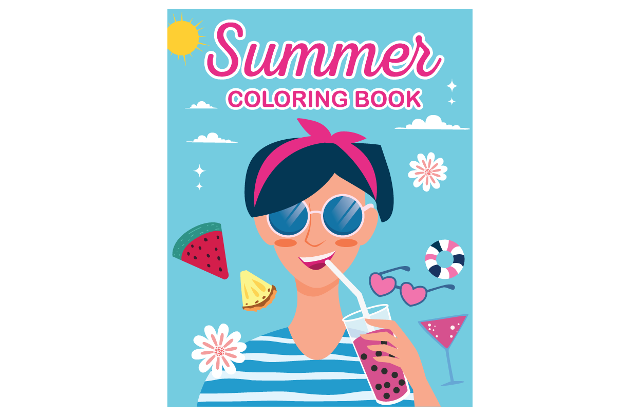 Experience the Joy of Summer with My Vibrant Coloring Book - Perfect ...