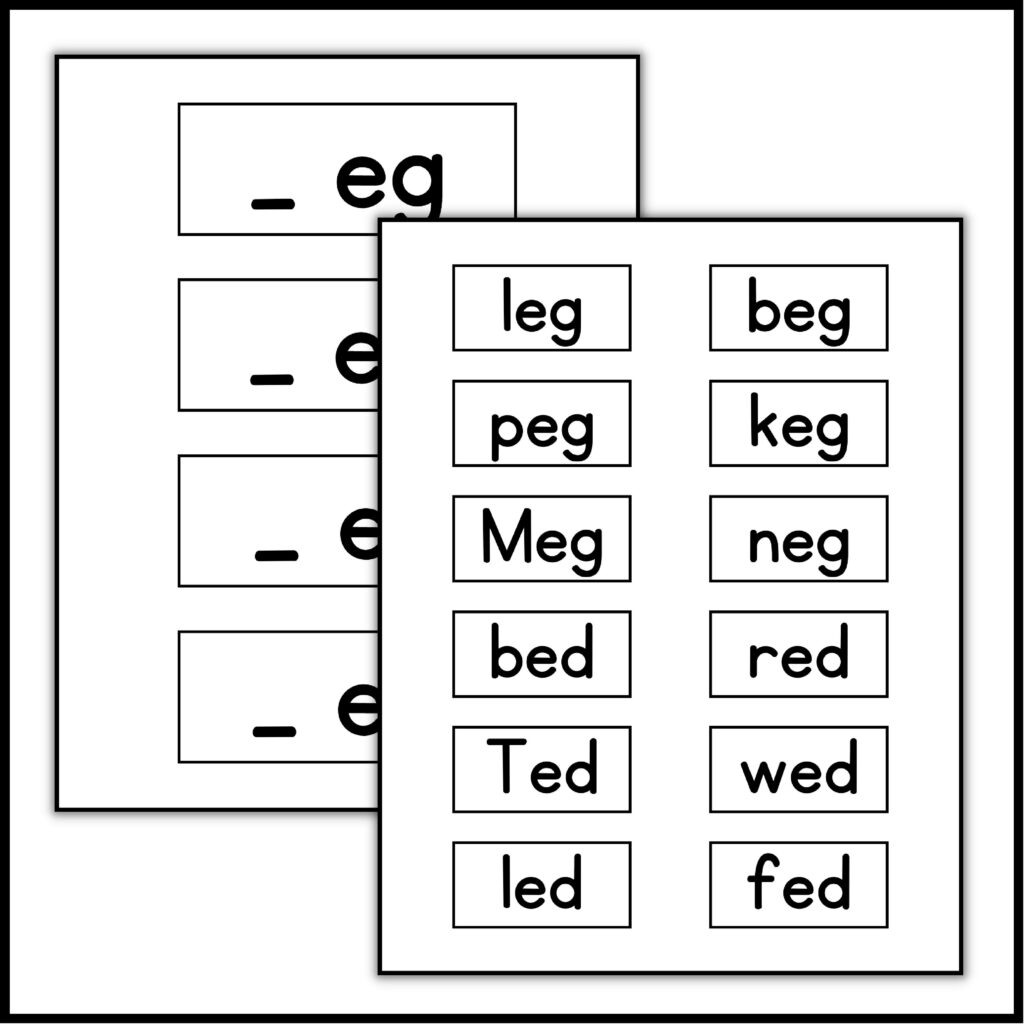 Rainbow Craft Addition, CVC & Compound Words - Spring Activity | Made ...