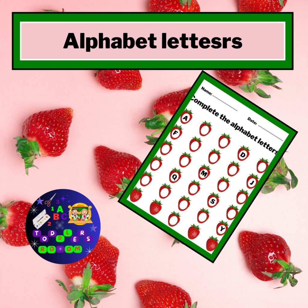 Strawberry Activities: Coloring, Writing, Patterns, Counting and ...