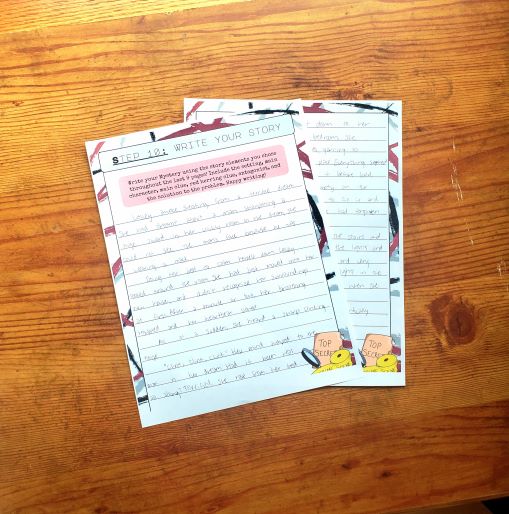 Fiction Writing - My Mystery Creative Writing Student Packet for Grades ...