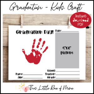 Graduation Day - Preschool - PreK kindergarten – keepsake | Made By ...