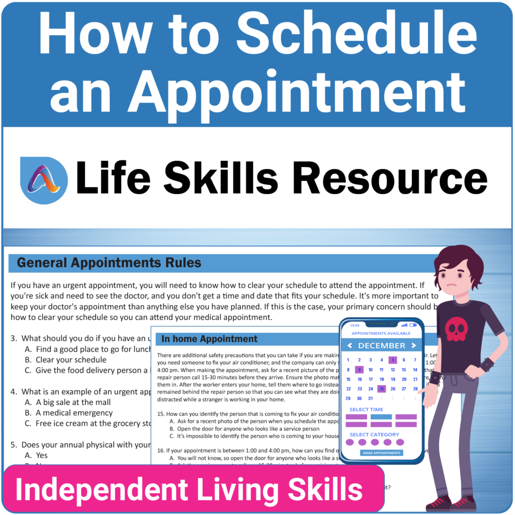 Practical Life Skills - How to Schedule an Appointment | Made By Teachers