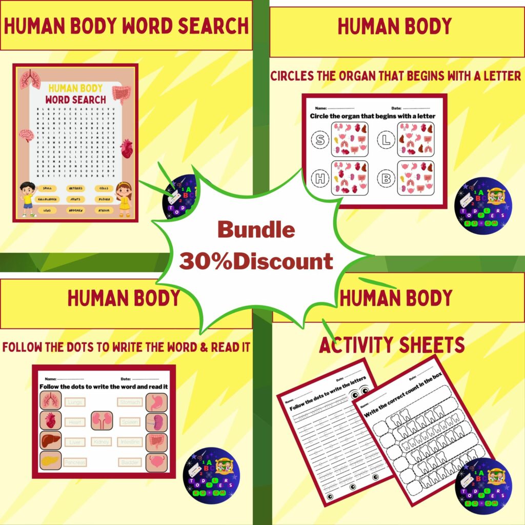 HUMAN BODY COLLECTION | Made By Teachers