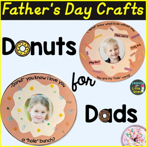 Father's Day Crafts, Craftivities (Father's Day Gifts) Donuts for Dad ...