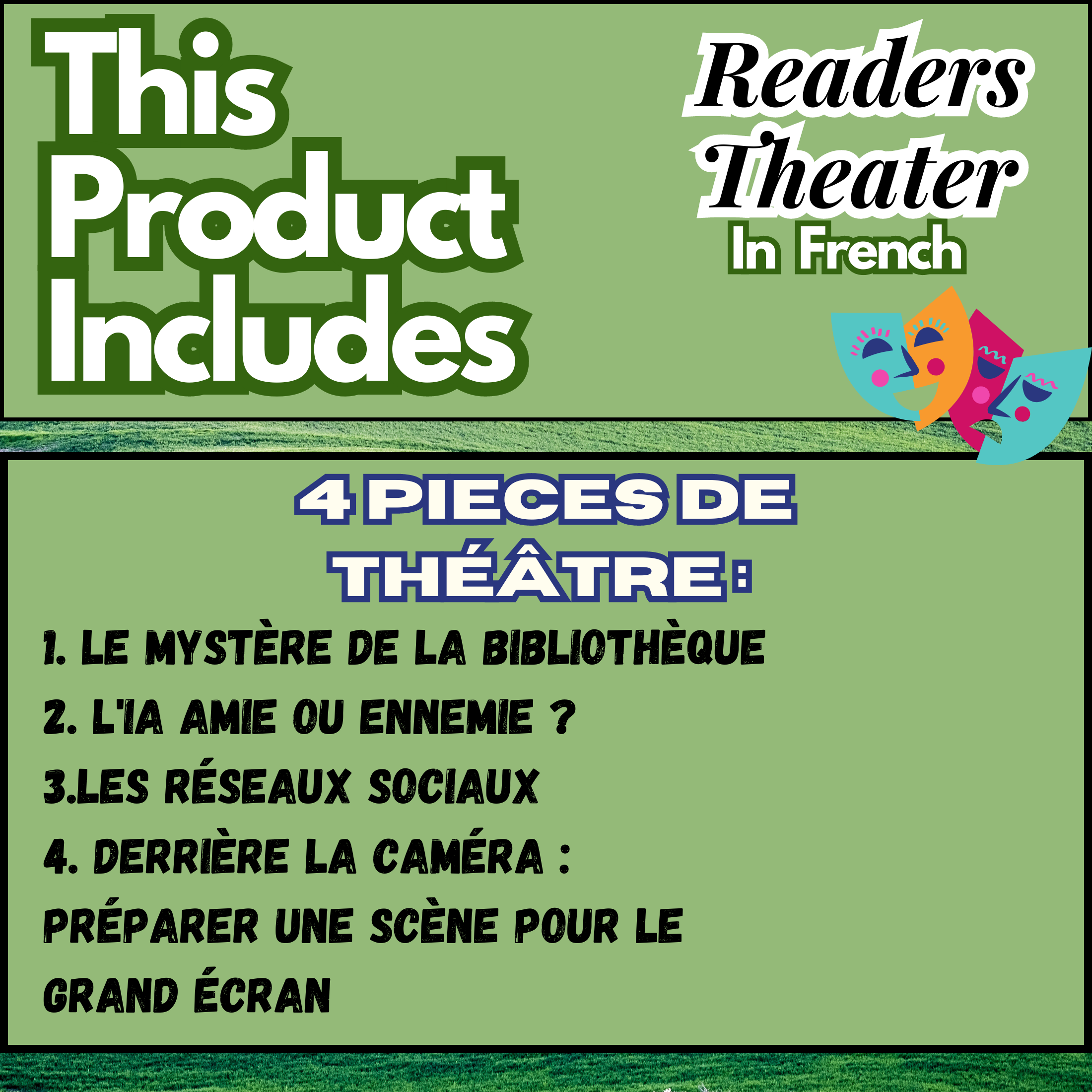 Spring Time Activities | théâtre Des Lecteures En Français | Printemps ...