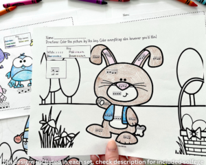 Re Spring Color by Note Worksheets / Pentatonic Solfege coloring sheets ...