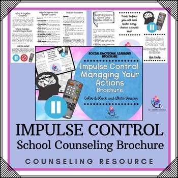 IMPULSE CONTROL Counselling Brochure | Made By Teachers