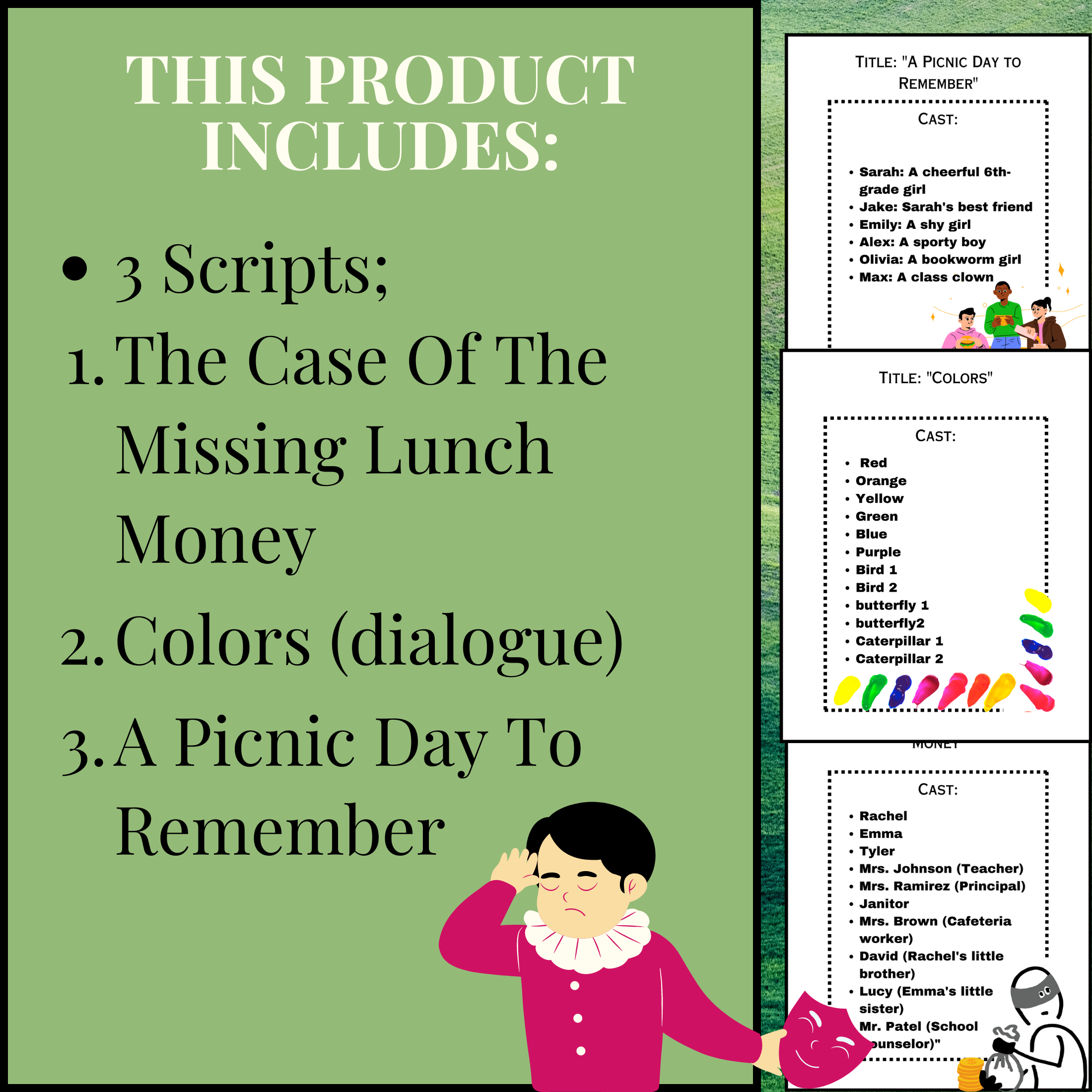 Spring Time Activities | Readers Theater For 4th to 6th grades | Made ...