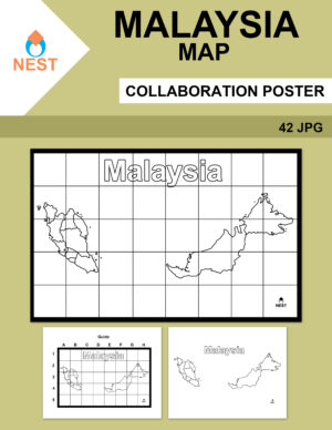 Malaysia Map Collaboration Poster | Made By Teachers