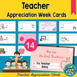 Teacher Appreciation Week Cards - End of The Year Gift Cards | Made By ...