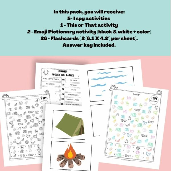 End of Year Summer Activity Pack | Made By Teachers
