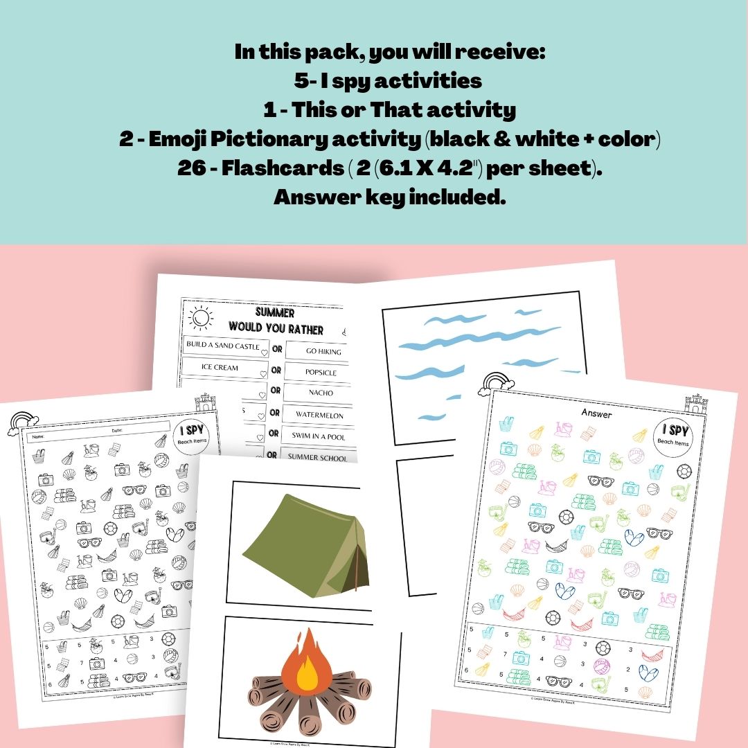 End of Year Summer Activity Pack | Made By Teachers