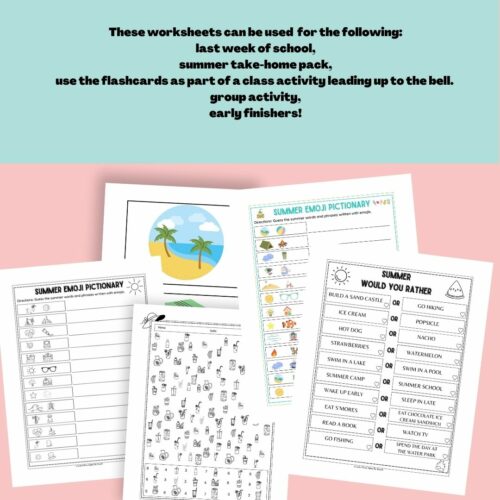 End of Year Summer Activity Pack | Made By Teachers