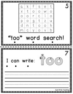 Sight Word Flip Book (Flipbook) - TOO | Made By Teachers