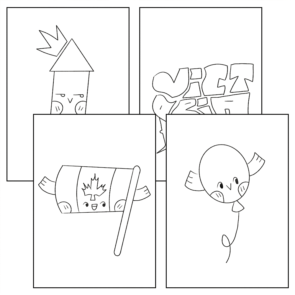 Victoria Day Coloring Pages, Canada Day Coloring Sheet Activity ...